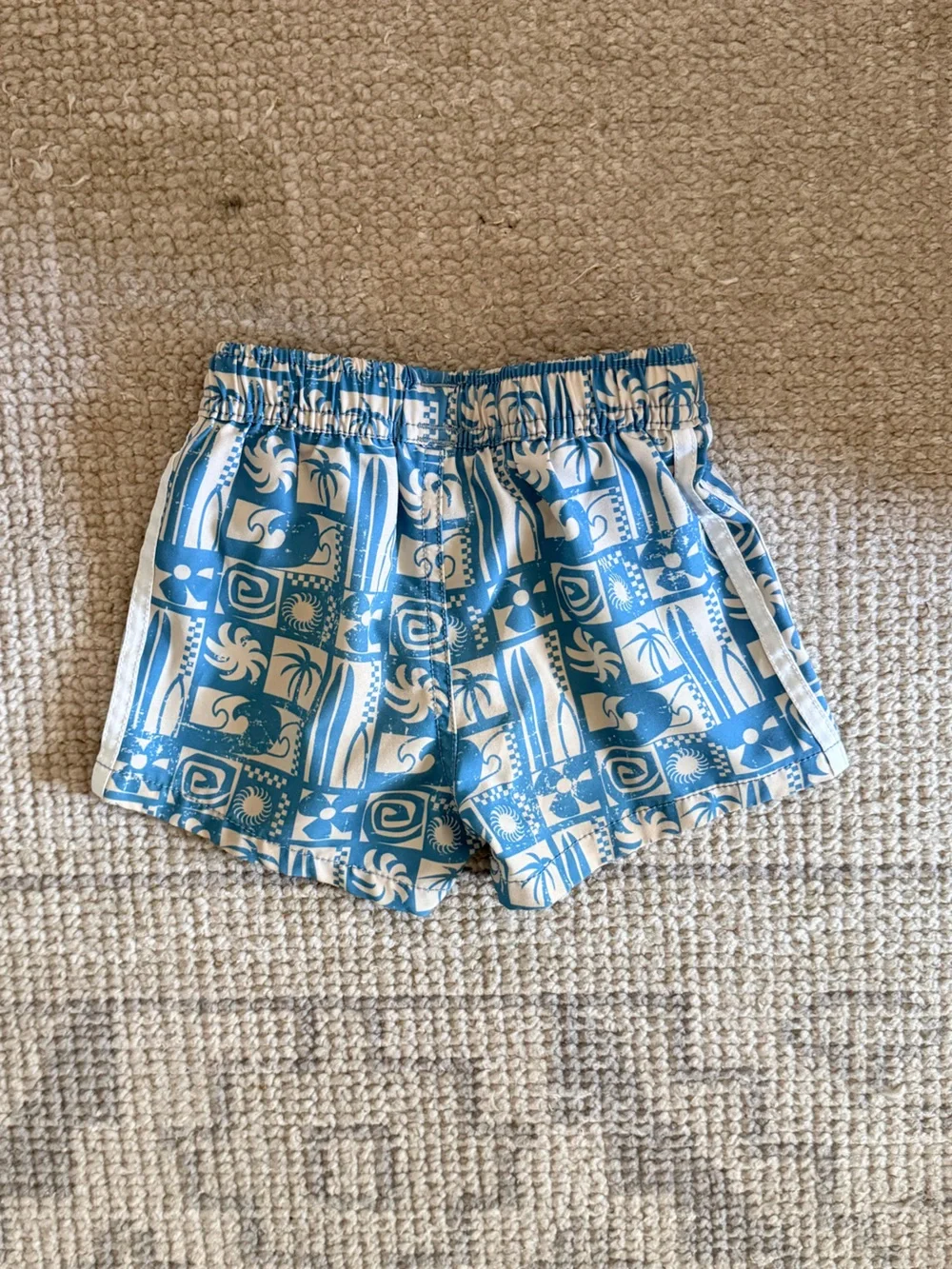 little surfer dude | Swim | Little Surfer Dude Vintage Blue Swell Swim ...